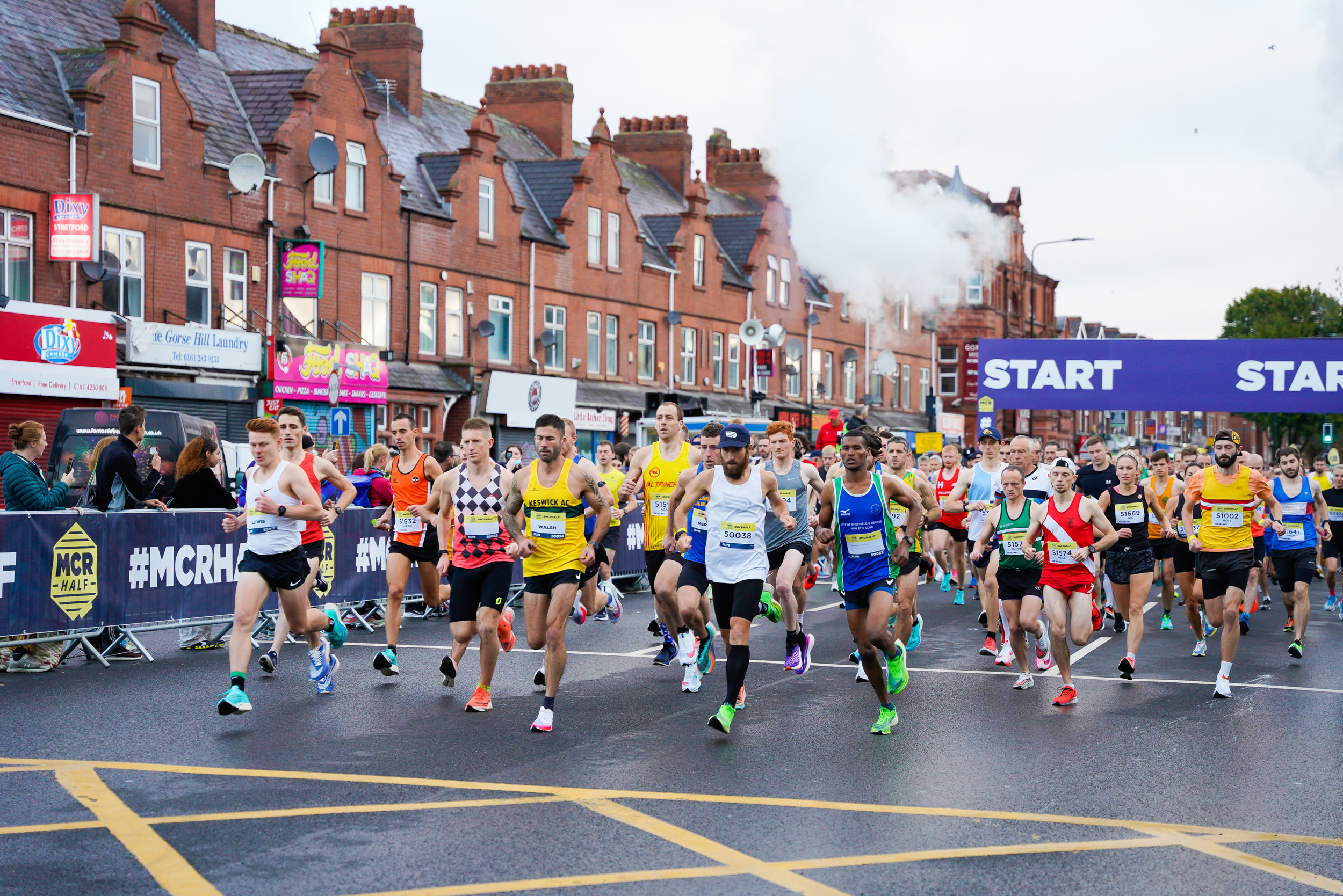 Road Closure Info - Manchester Half Marathon