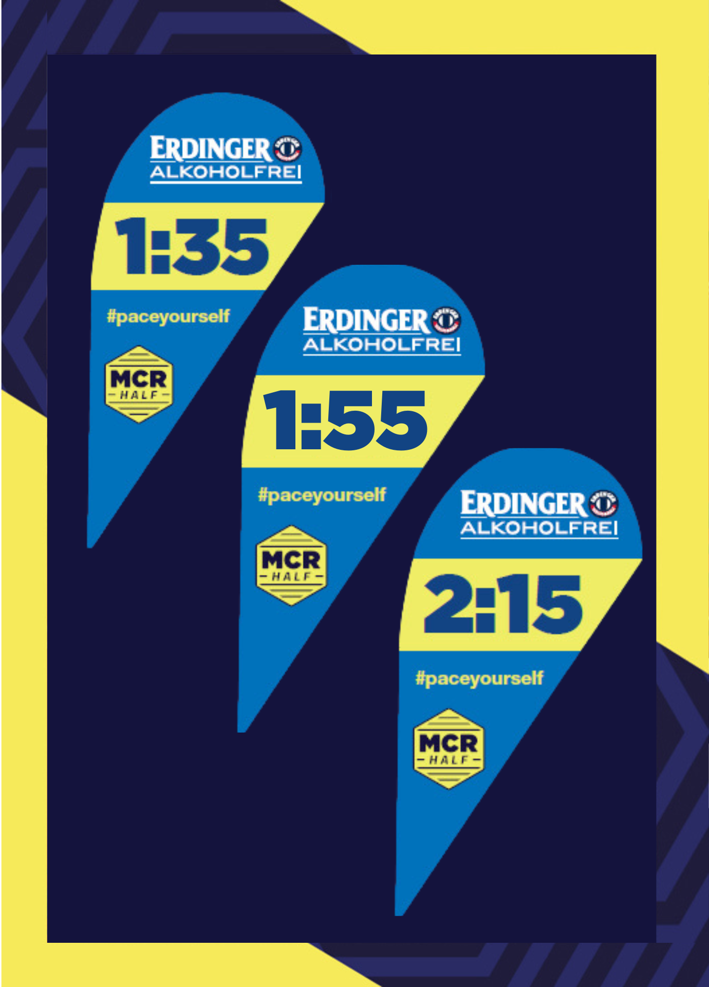 ERDINGER Pacers - Manchester Half Marathon