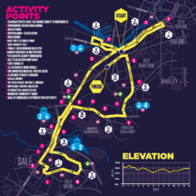 Route Map - Manchester Half Marathon